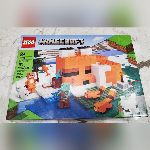 Lego | Toys | Lego Minecraft 2178 The Fox Lodge New In Box | Poshmark